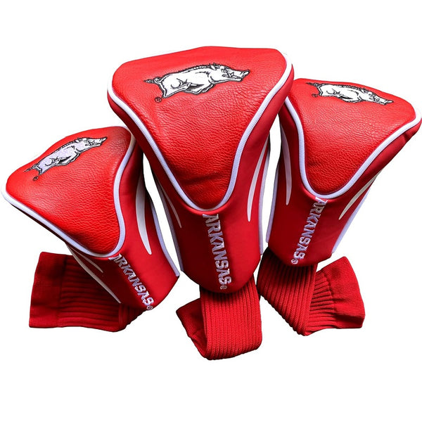 Arkansas Set of Three Headcovers – CaddiesShack
