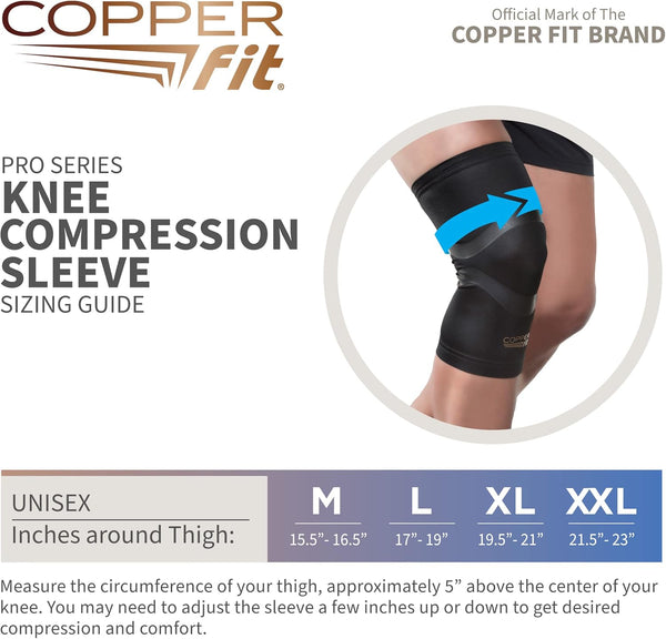 Copper Fit Pro Series Compression Knee Sleeve – CaddiesShack